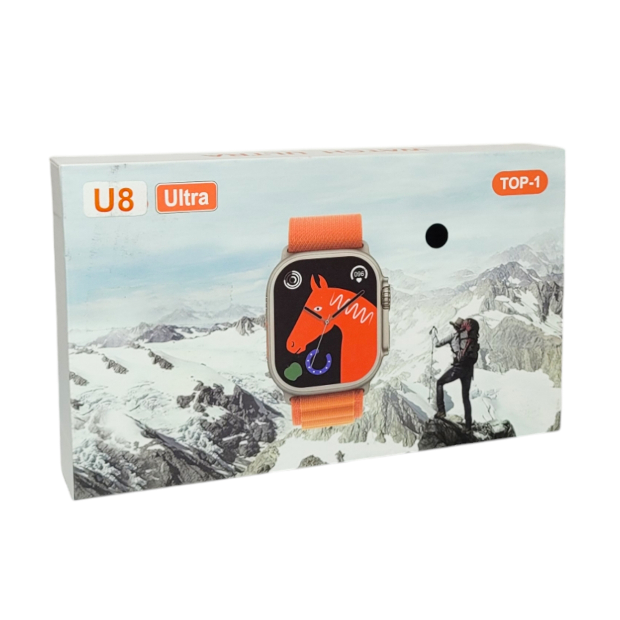 Smart Watch U8 Ultra Bt Pantalla Hd Negro